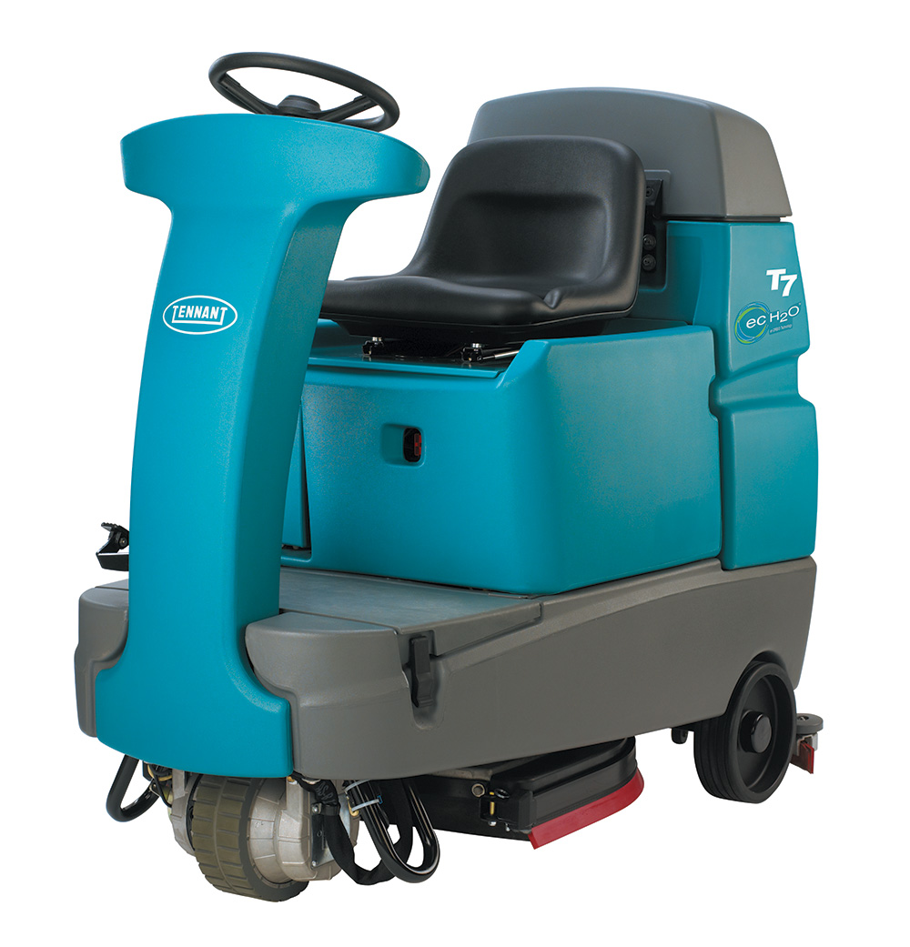 T7+ Micro Ride-On Floor Scrubber-Dryer